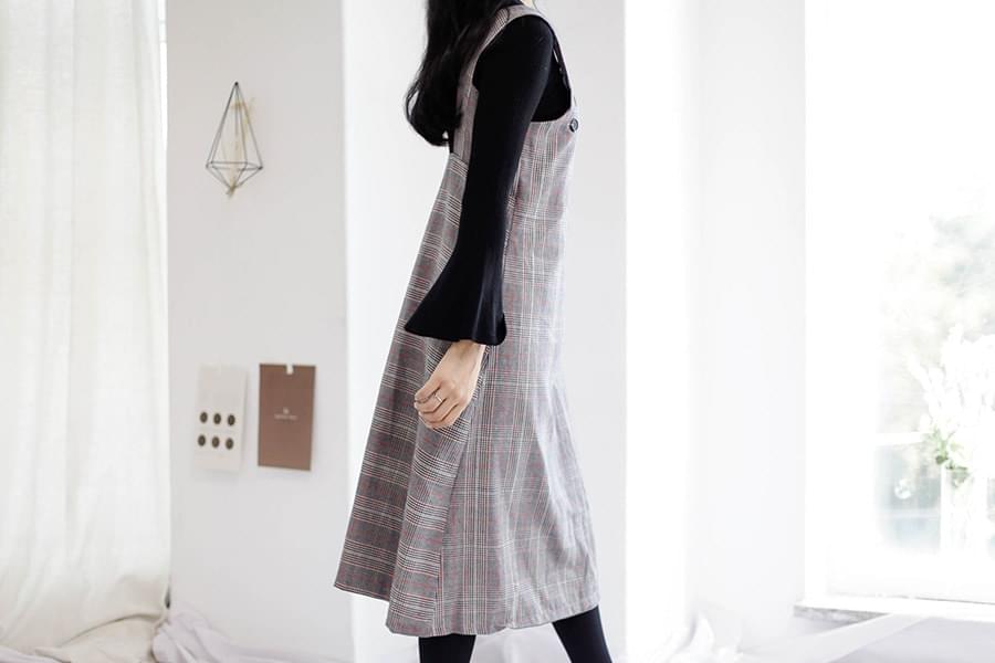 binary01 - Check Ever Lab Dress - Codibook.