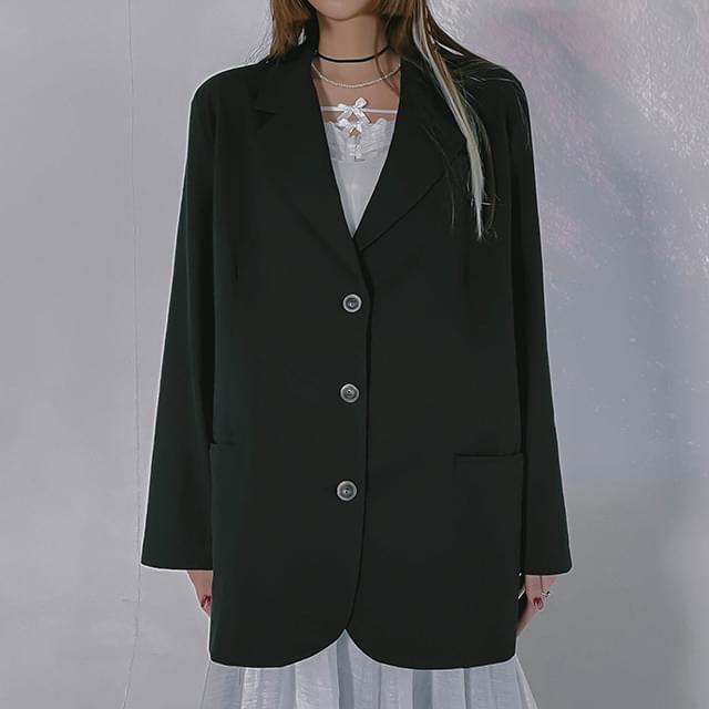 binary01 - Linen Venner Single Jacket - Codibook.