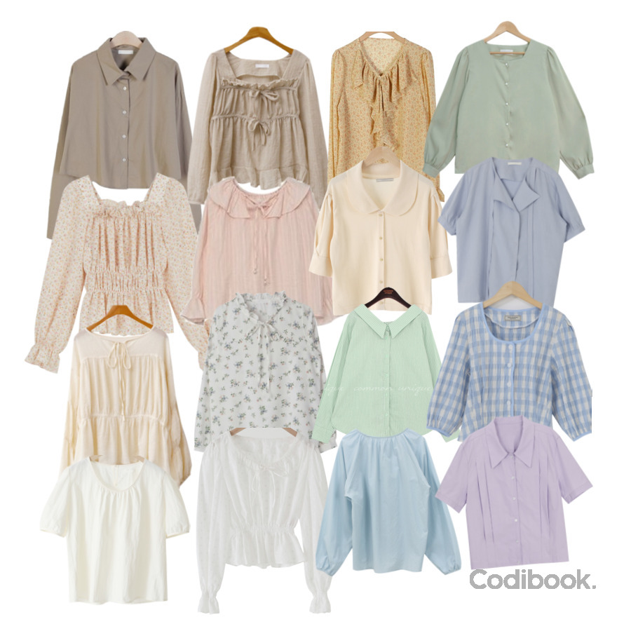 블라우스 모음 by moon - Codibook.