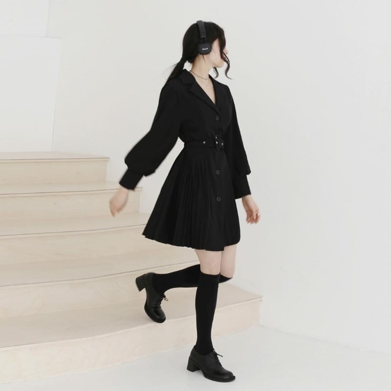NONCODE - Uni pleated Dress - Codibook.
