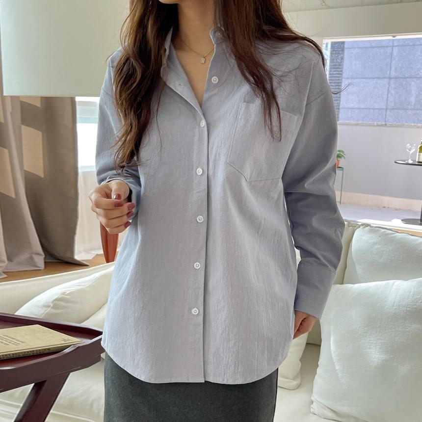 ENVYLOOK - simple line shirt - Codibook.