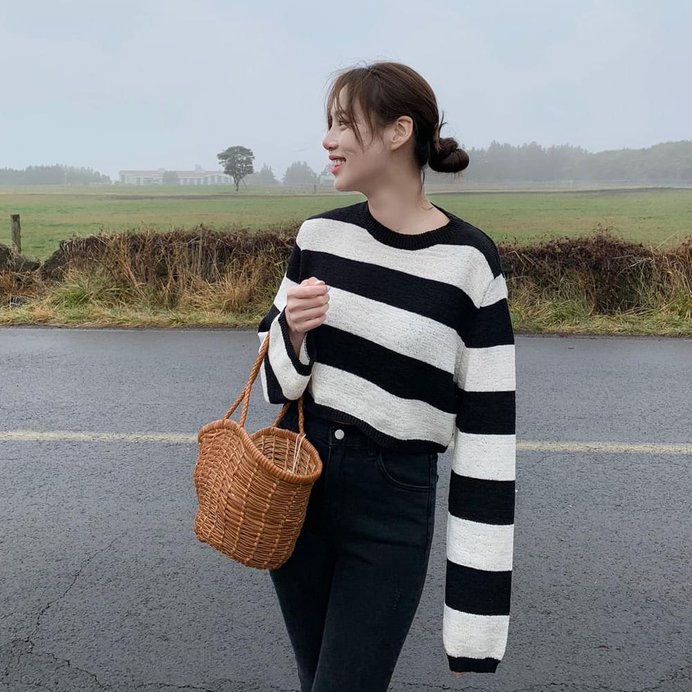WONLOG - Root Stripe Knit - Codibook.