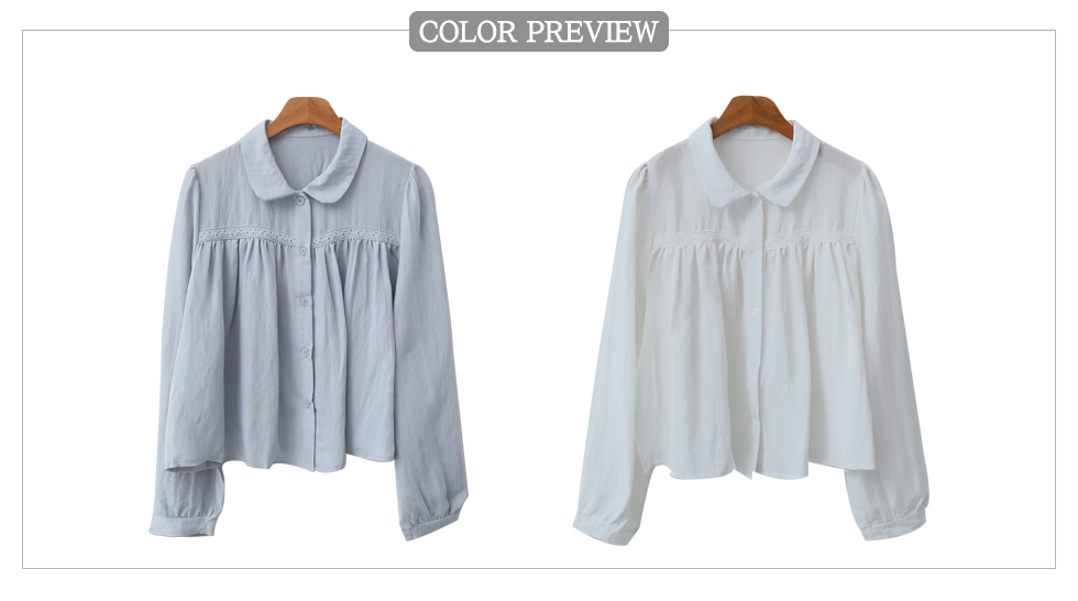 ENVYLOOK - lace line blouse - Codibook.