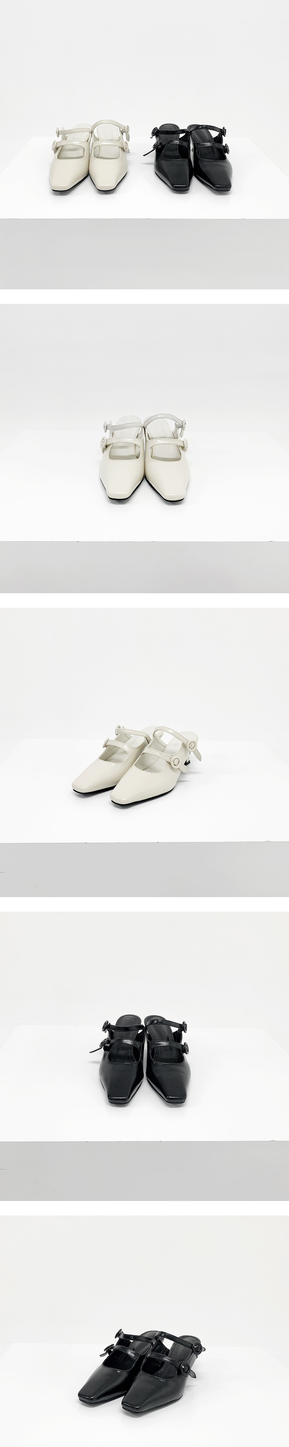 NONCODE - duvel strap mule heel - Codibook.