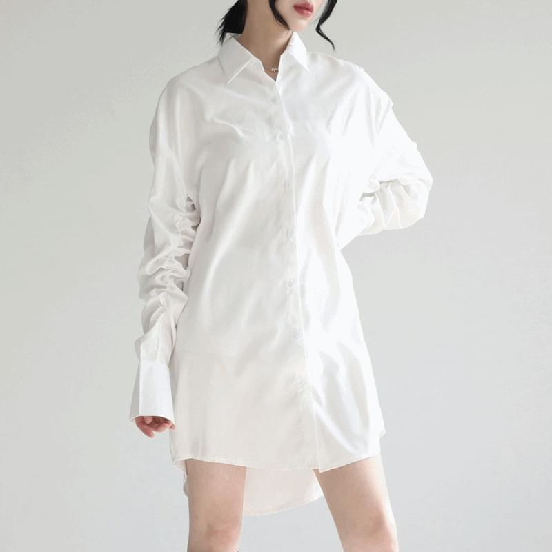 NONCODE - turkey shirring shirt Dress - Codibook.
