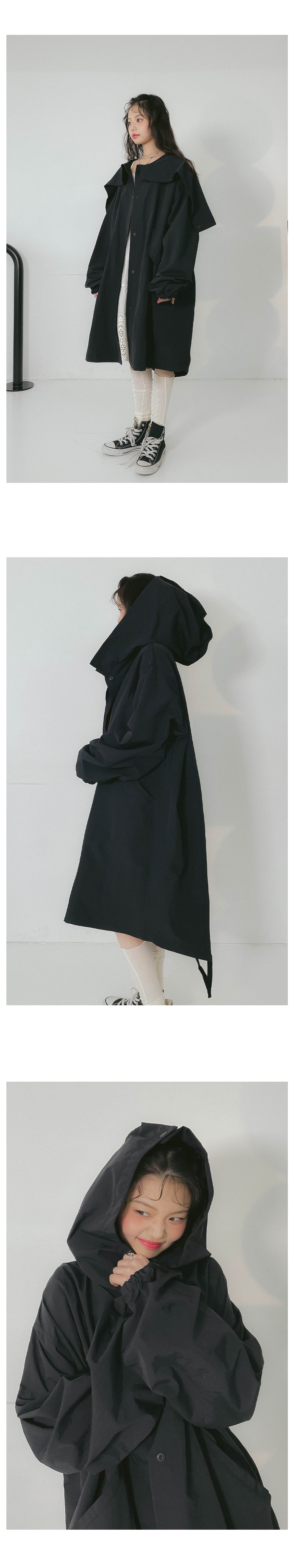 binary01 - snap hood classic field Jacket - Codibook.