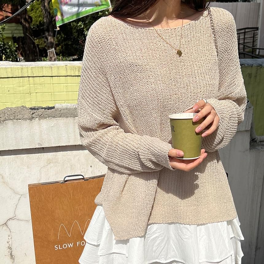 ENVYLOOK - Linen Bookle Knitwear - Codibook.