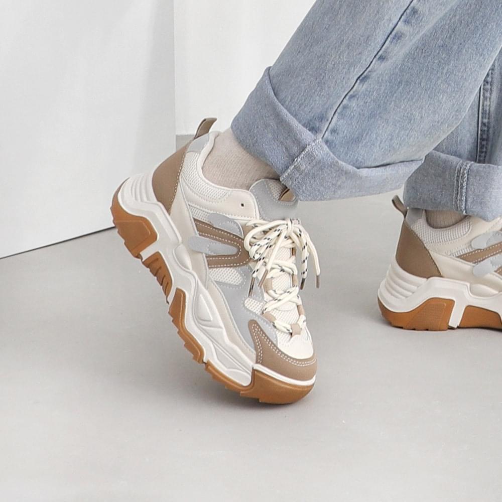 Codibook Delight - Double String Whole Heel Ugly Sneakers 11171 - Codibook.