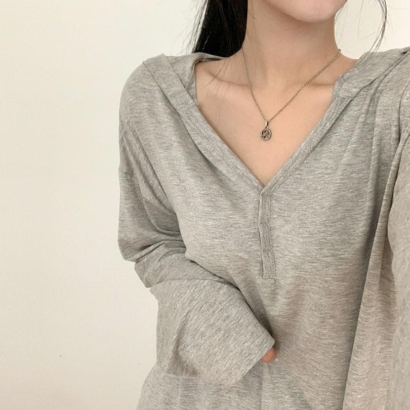 BEIDELLI - │Cooling Split Long Sleeve Hooded T-shirt - Codibook.