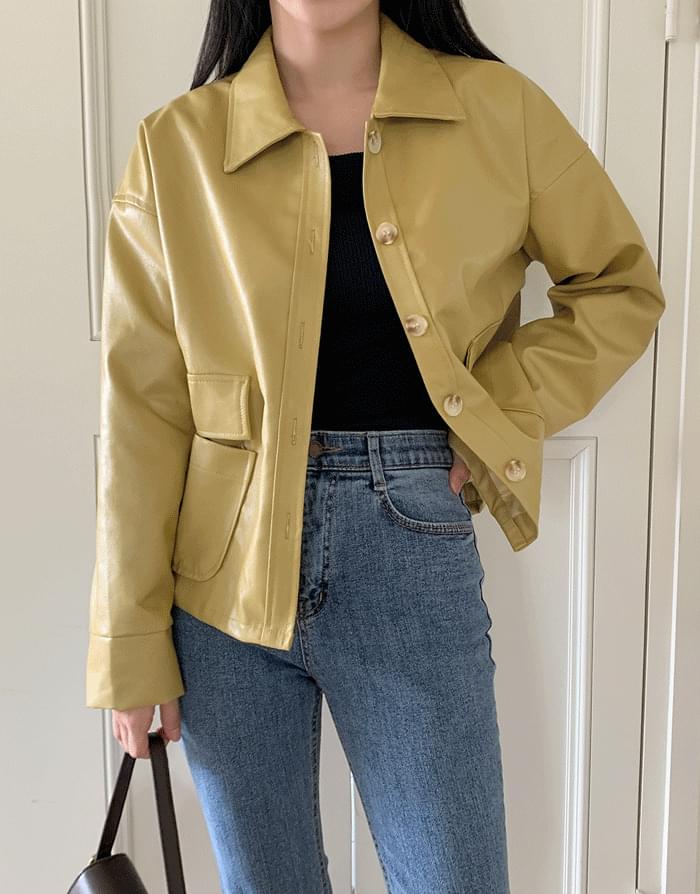 ENVYLOOK - leather jacket - Codibook.