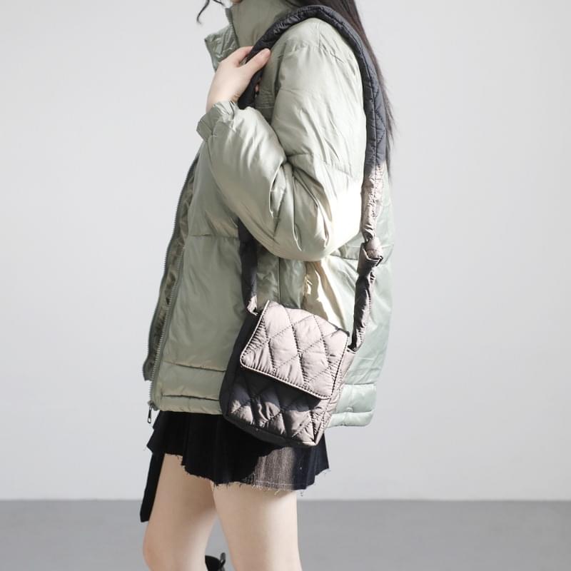 NONCODE - Rumill Square Quilted Crossbody Bag - Codibook.