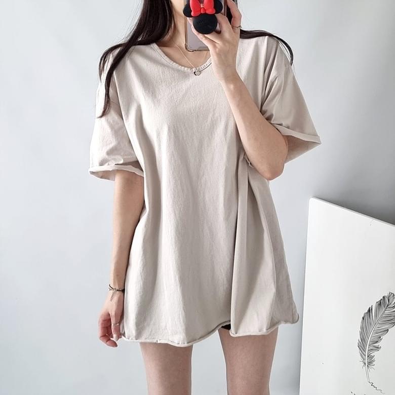 picknfit - Muji Box Tee Faded 20 Count Overfit Short Sleeve Tee - Codibook.