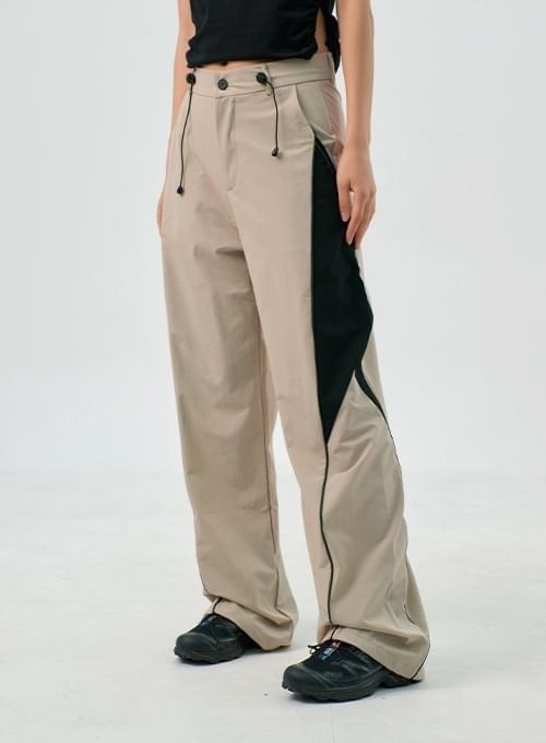 closeclip - Quali string color matching wide pants CA1905 - Codibook.