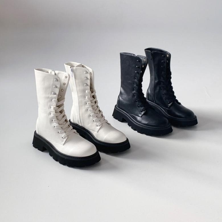 picknfit - Manish lace-up inner zip walker boots - Codibook.