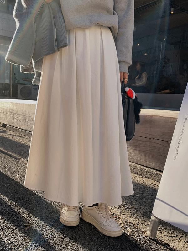 Zemma World - Anna pleated long skirt - Codibook.