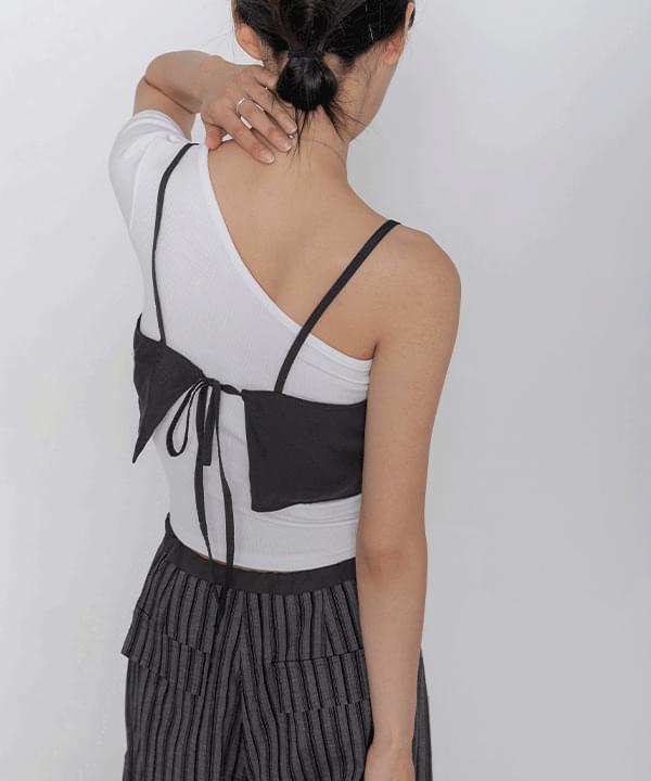 MAENIQUE - corset layering bustier top - Codibook.