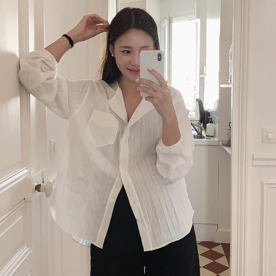 WONLOG - Denny pocket blouse - Codibook.