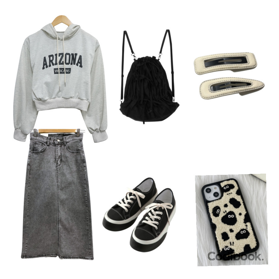 simple,꾸안꾸,캐쥬얼 코디 by 하민 - Codibook.