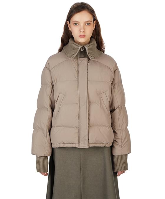 porterna - Demu high neck padded jacket - Codibook.
