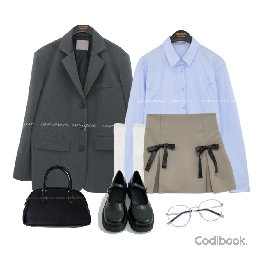ジャケット,シャツ,スカート 코디 by minn - Codibook.