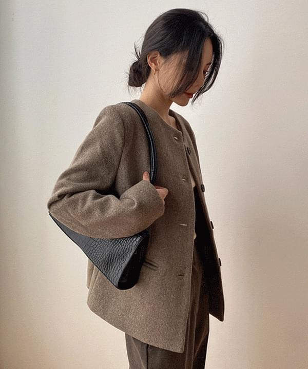 Dearlow - Anone round wool jacket - Codibook.