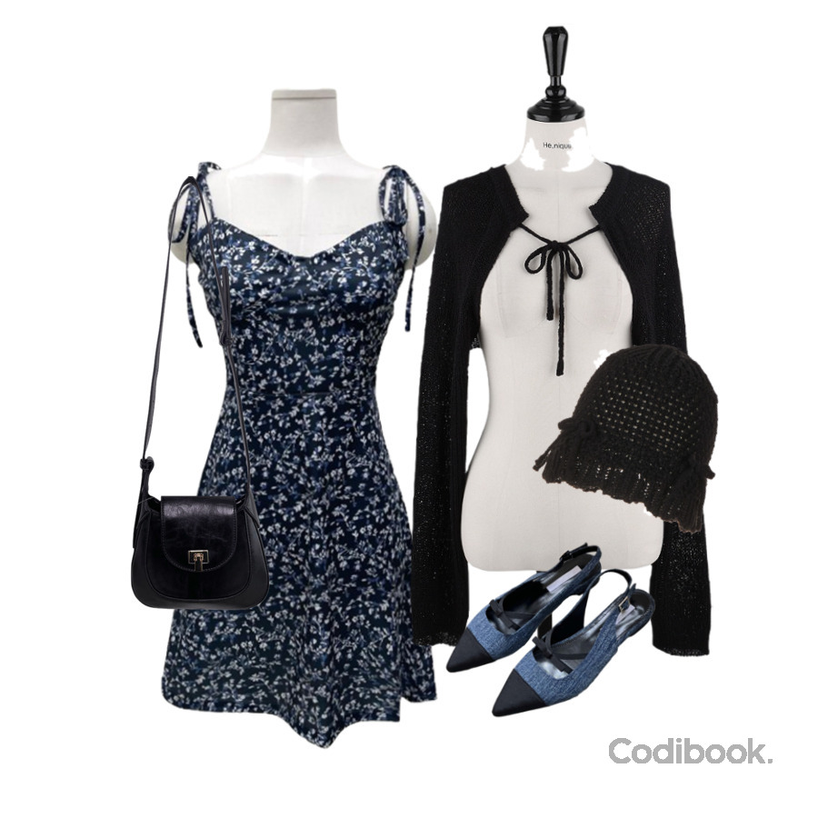 가디건&베스트,원피스 코디 by HM - Codibook.