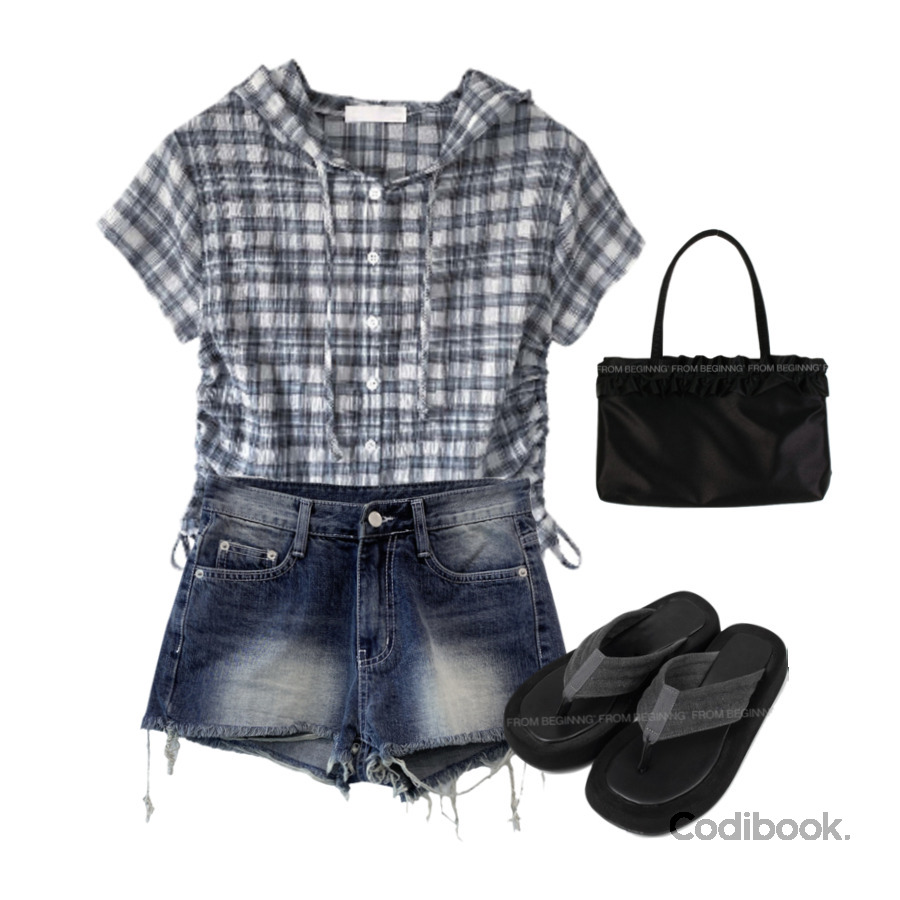 톤온톤,여름코디,Daily,pants,Casual,축제 코디 by HM - Codibook.